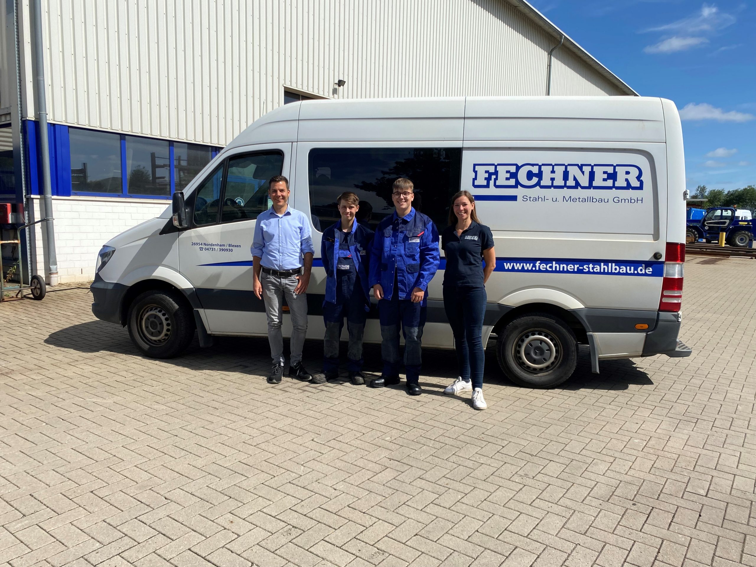 Neue Auszubildende bei Fechner - Fechner Stahl- und Metallbau GmbH